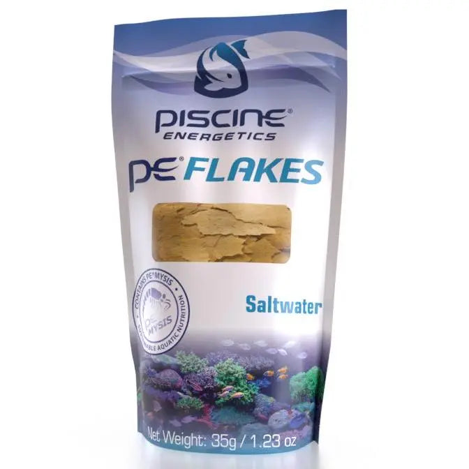 PE Mysis Saltwater Flakes Fish Food - Flakes 35g — Reef Supplies Canada