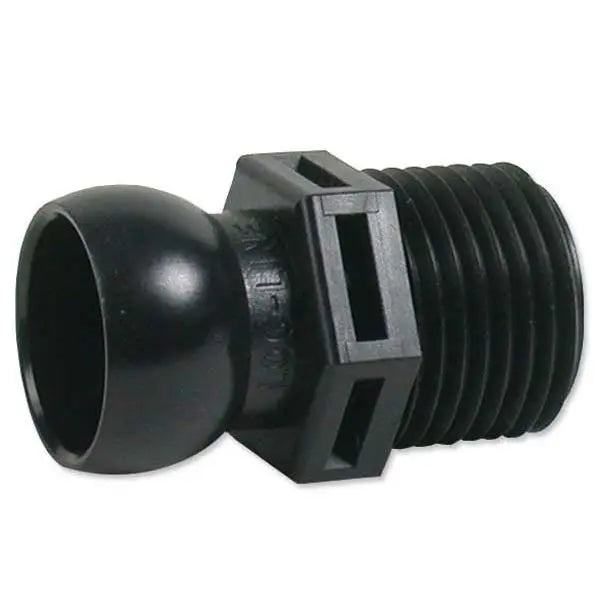 Loc-Line 1/2 inch Ball Socket x MPT Connector — Reef Supplies Canada