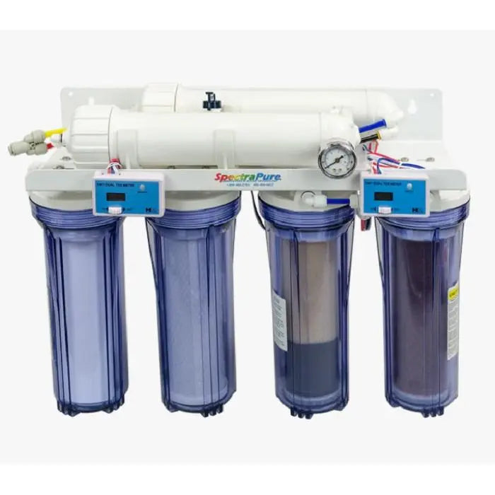 SpectraPure Mega MaxCap Manual Flush RO/DI System - 300 GPD — Reef ...